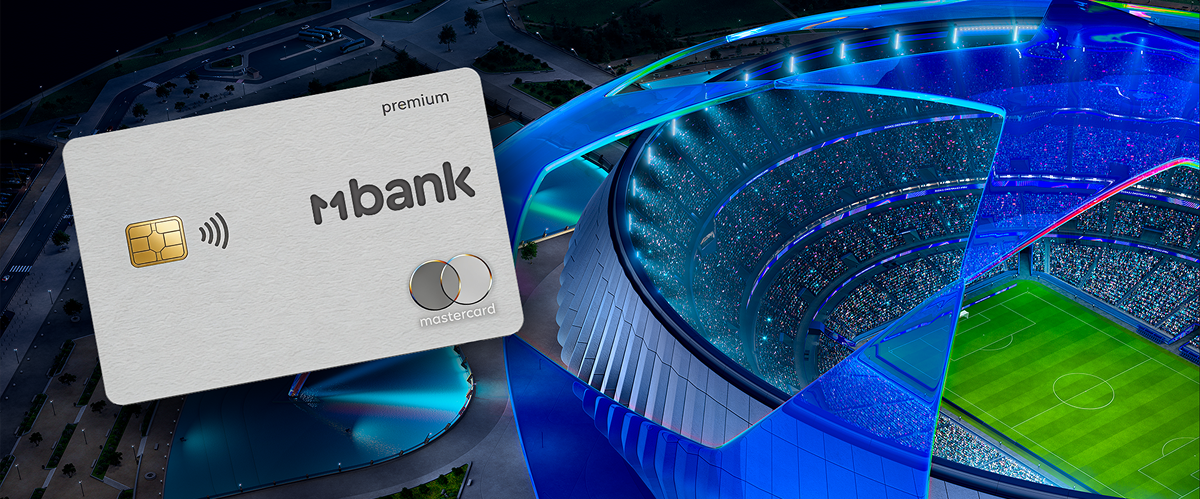 Выиграйте поездку на финал Лиги чемпионов UEFA с MBANK и Mastercard